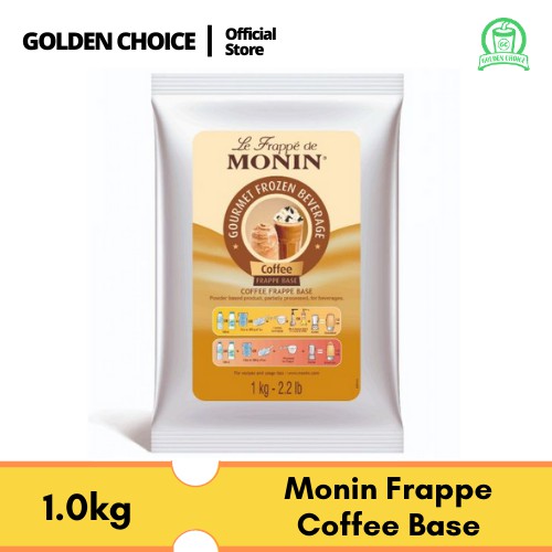 Monin Frappe Base Powder Vanilla Yogurt Chocolate Mocha Matcha Green ...