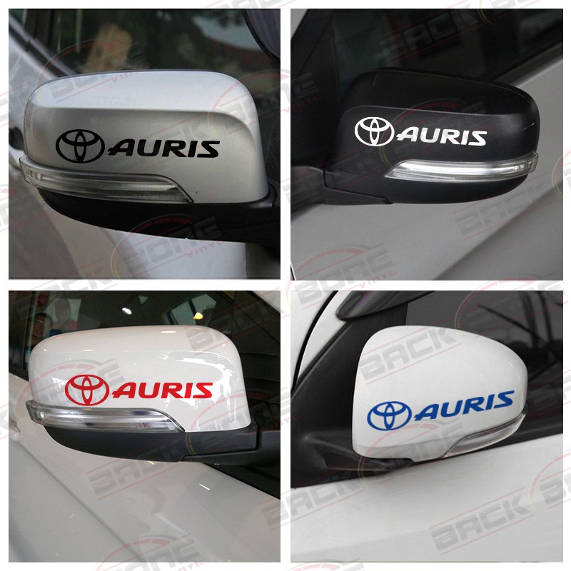 Toyota AURIS Side Mirror Sticker Car Logo | Shopee Malaysia