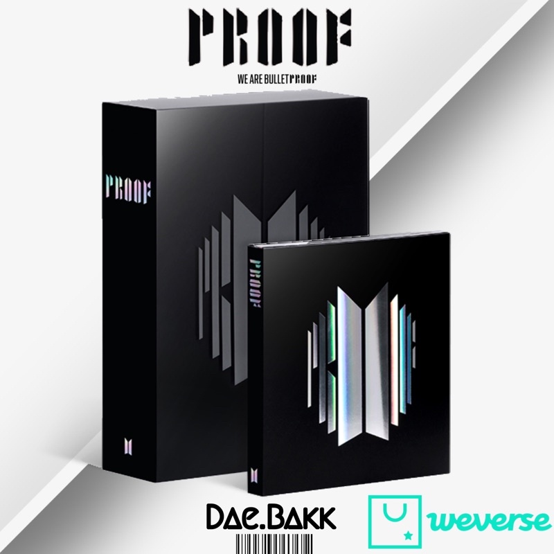 BTS OFFICIAL PROOF ALBUM WEVERSE (COMPACT / STANDARD) *Can choose ...