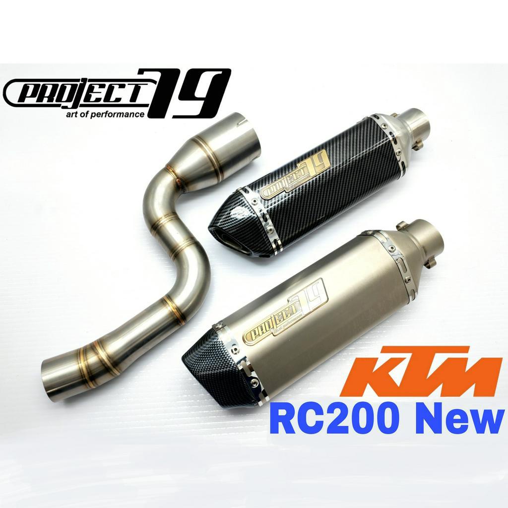 Exhaust PROJECT79 KTM RC 200 2021 Ekzos Tabung Muffler Full System ...