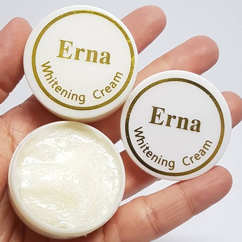 ERNA Whitening Papaya Collagen & SPF Cream 10g. | Shopee Malaysia
