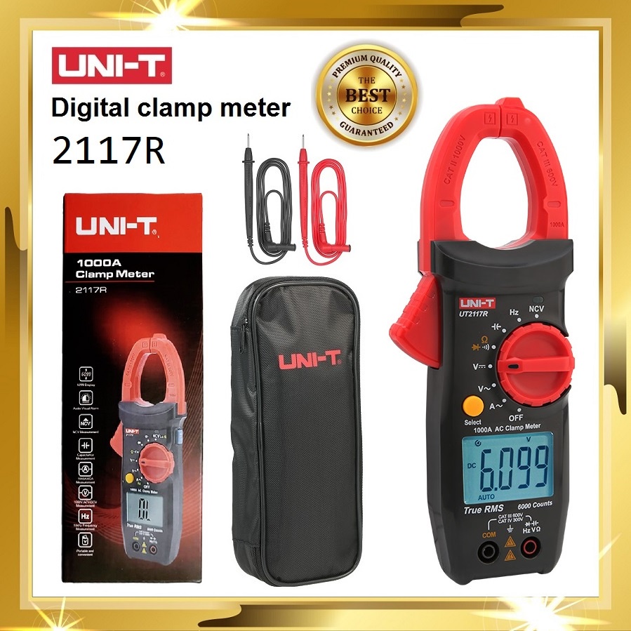Kyoritsu kew2117R / UNI-T 2117R True RMS 1000A AC Clamp Meter tester ... Kyoritsu kew2117R / UNI-T 2117R True RMS 1000A AC Clamp Meter tester ...