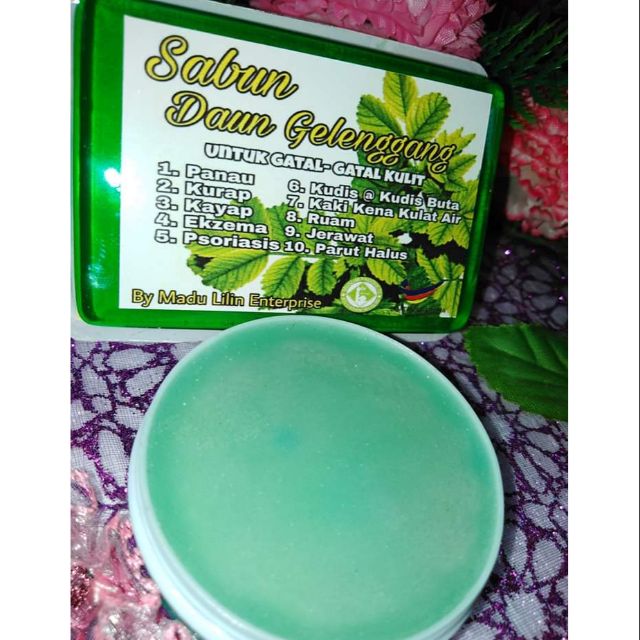 🔥ORI🔥 KRIM DAN SABUN DAUN GELENGGANG UBAT GATAL KULIT, PANAU, KAYAP ...