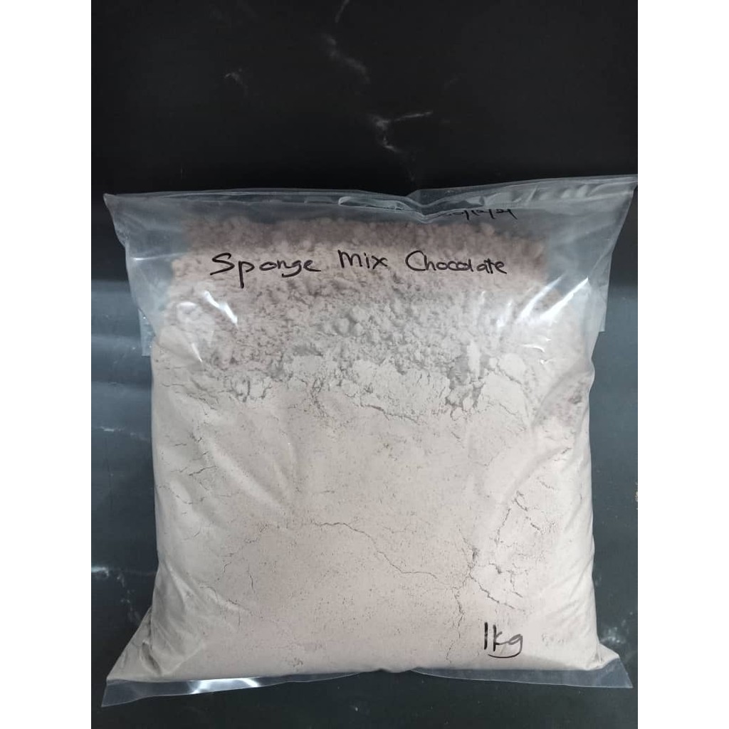 Sponge mix chocolate 1KG | Shopee Malaysia
