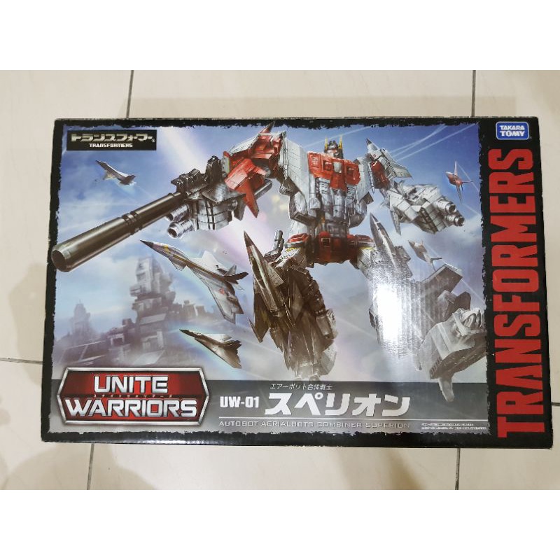 Transformers Unite Warriors UW-01 Superion combiner uw01 Takara Tomy ...