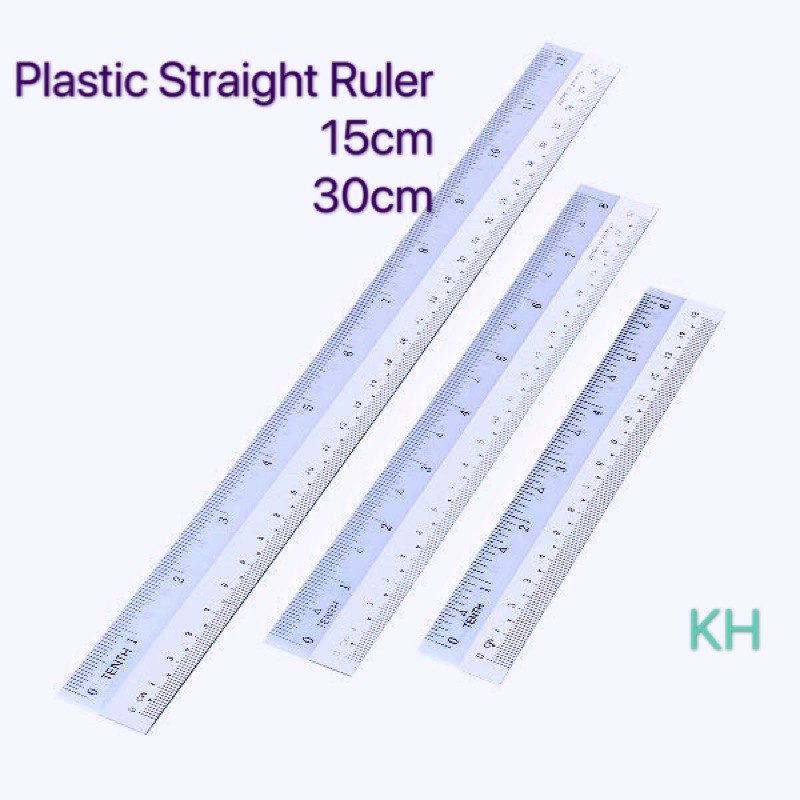 Plastic Straight Ruler / Pembaris Plastic | Shopee Malaysia