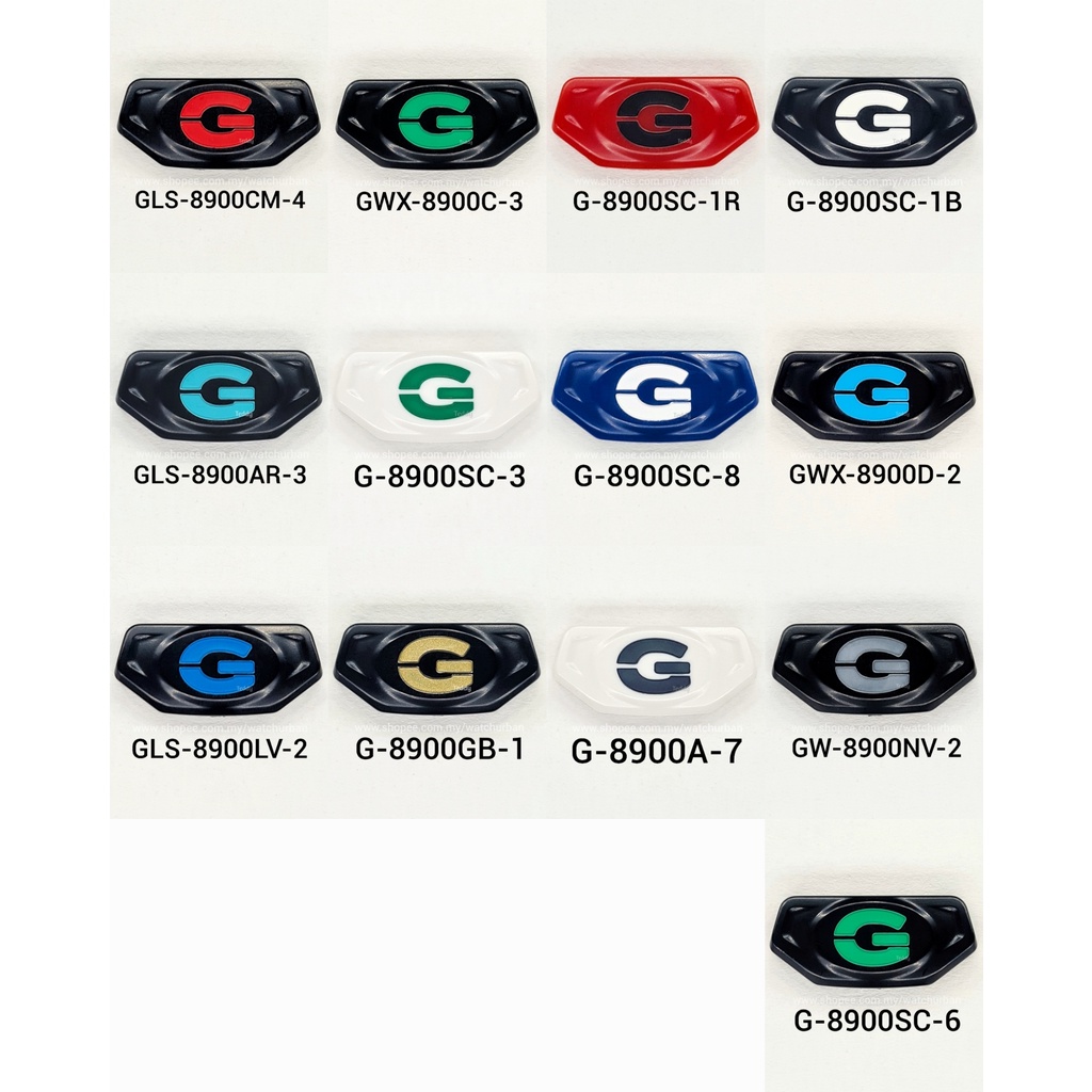 CASIO G-SHOCK BUTTON ASS'Y FRONT GLS8900 GW8900 GWX8900 G8900 GR8900 G ...