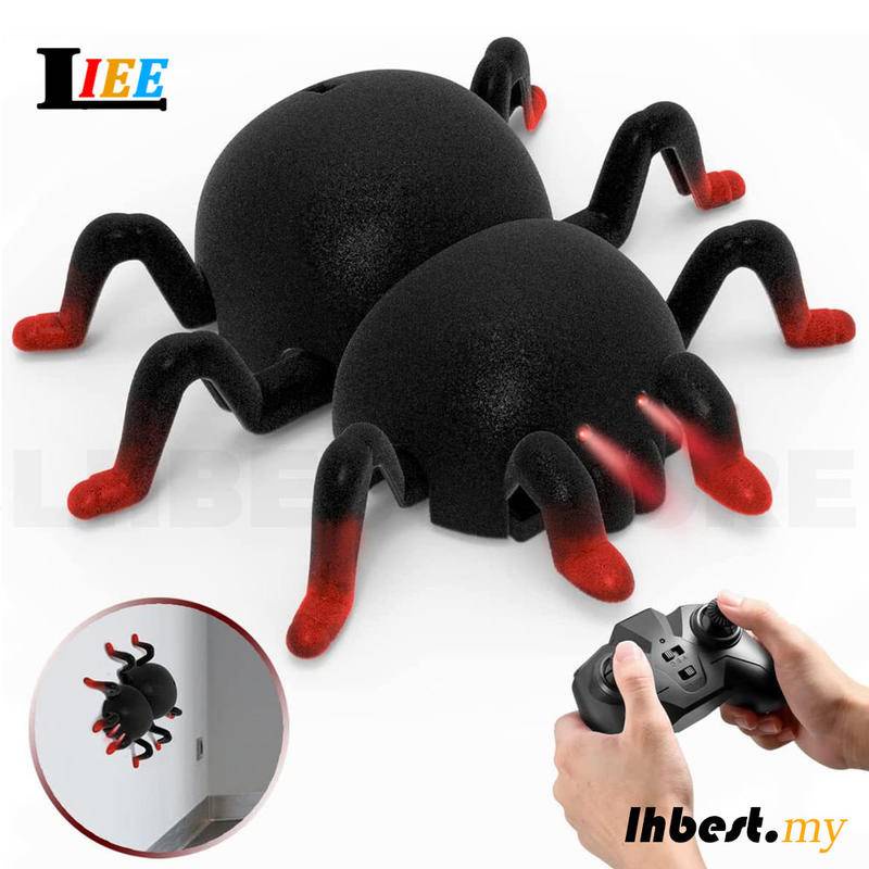RC Spider Wall Climbing Car Remote Control Spider Robots Halloween ...