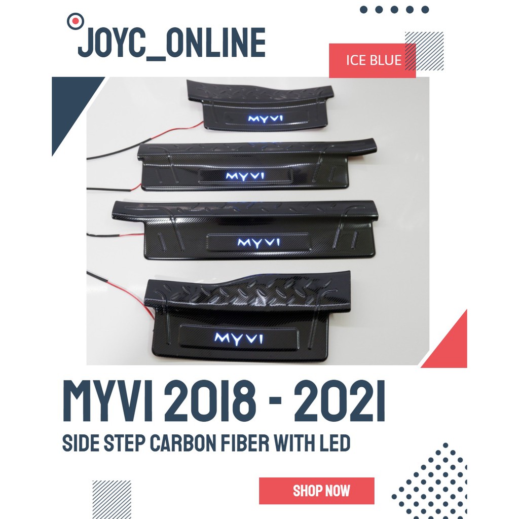 Carbon Fiber Perodua Myvi 2018 - 2020 Myvi Icon Myvi Lagi Best Blue LED ...