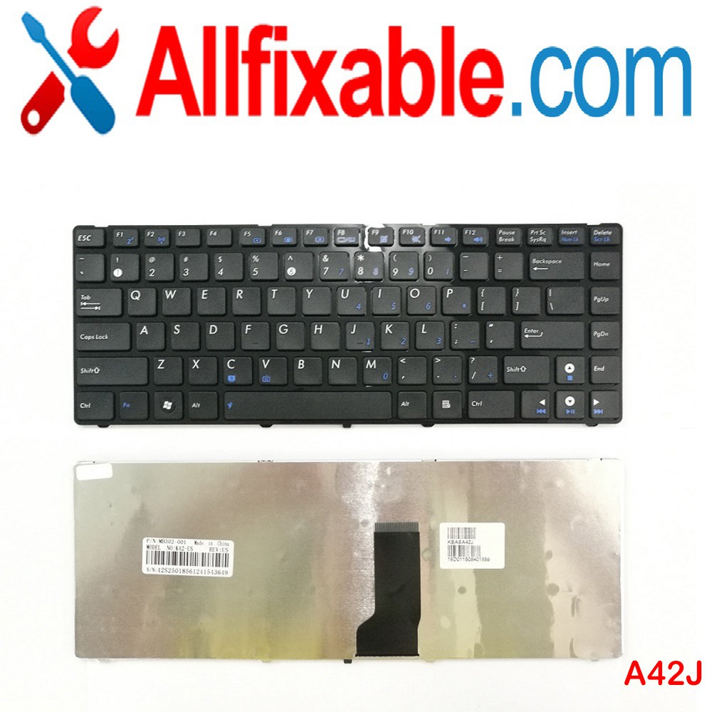 Asus K42 K42J K43J K43 K43B A42J Series A42-K52 Notebook / Laptop Replacement Keyboard | Shopee ...