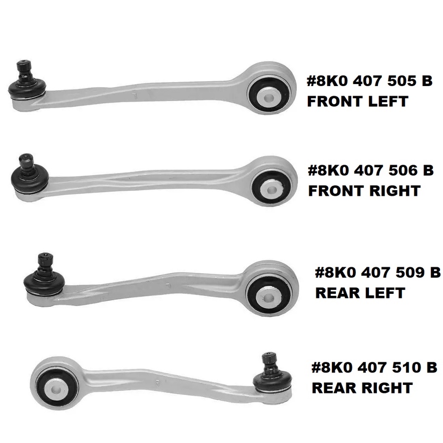 8K0407505B FRONT AXLE UPPER CONTROL ARM FOR AUDI A4 A5 Q5 (B8) A6 A7 ...