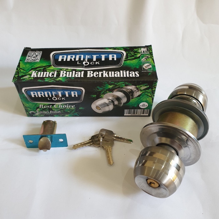 ROUND DOOR HANDLE / ARNETTA ROUND DOOR LOCK | Shopee Malaysia