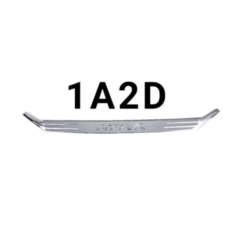 ATIVA 2021 FRONT BONET GUARD, BONET SPOILER CARBON FIBER, MATT BLACK ...