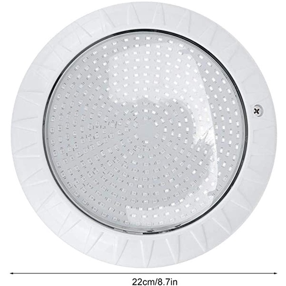 (USED) Underwater Light, AC12V 35W 360 LED RGB Underwater Swimming Pool Light Multi-Color ...
