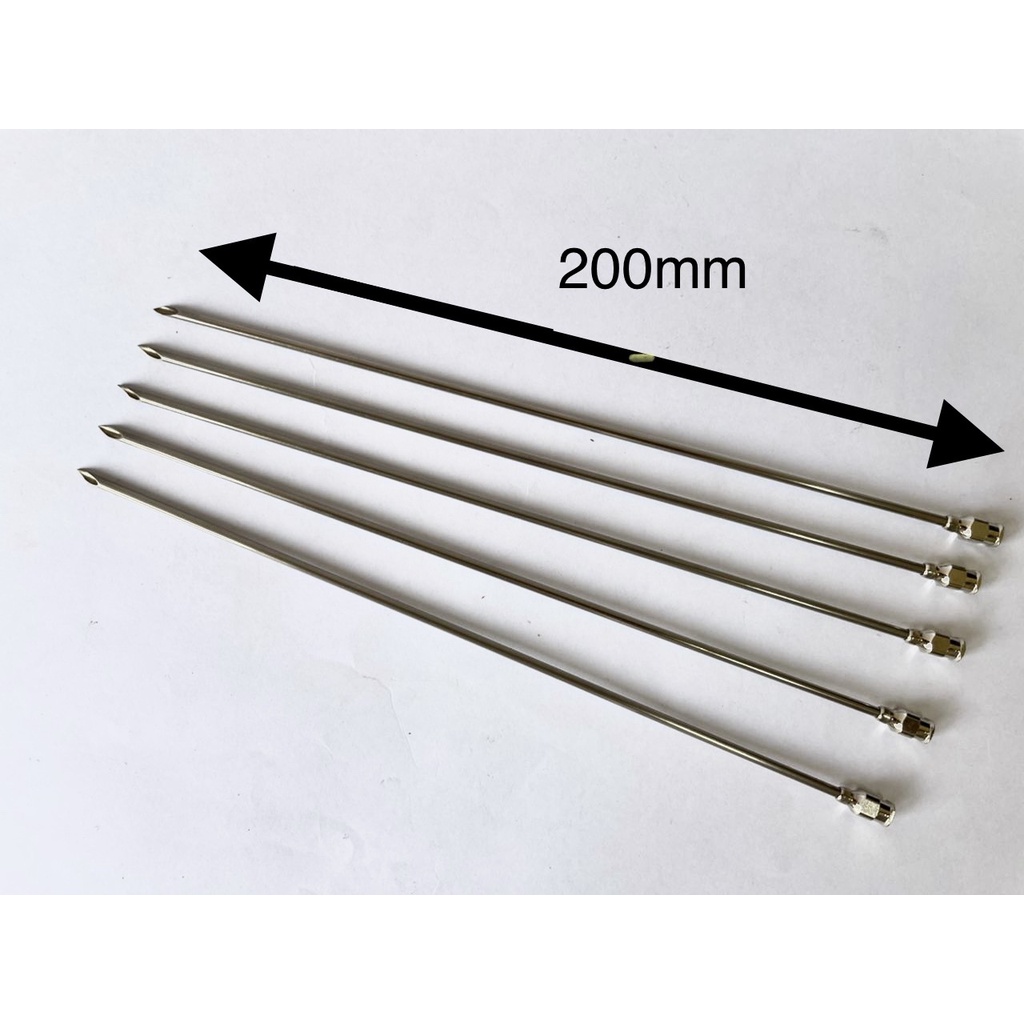 [Fish Venting & Release Stainless Steel Needle 120mm x 1.5mm / 200mm x ...