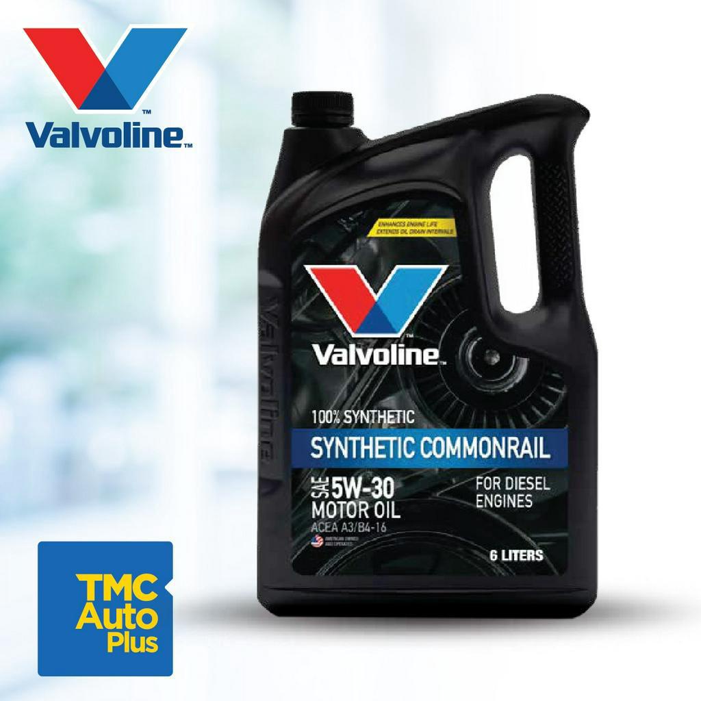 VALVOLINE SYNTHETIC COMMONRAIL 5W30 FULLY SYNTHETIC DIESEL ENGINE OIL ...