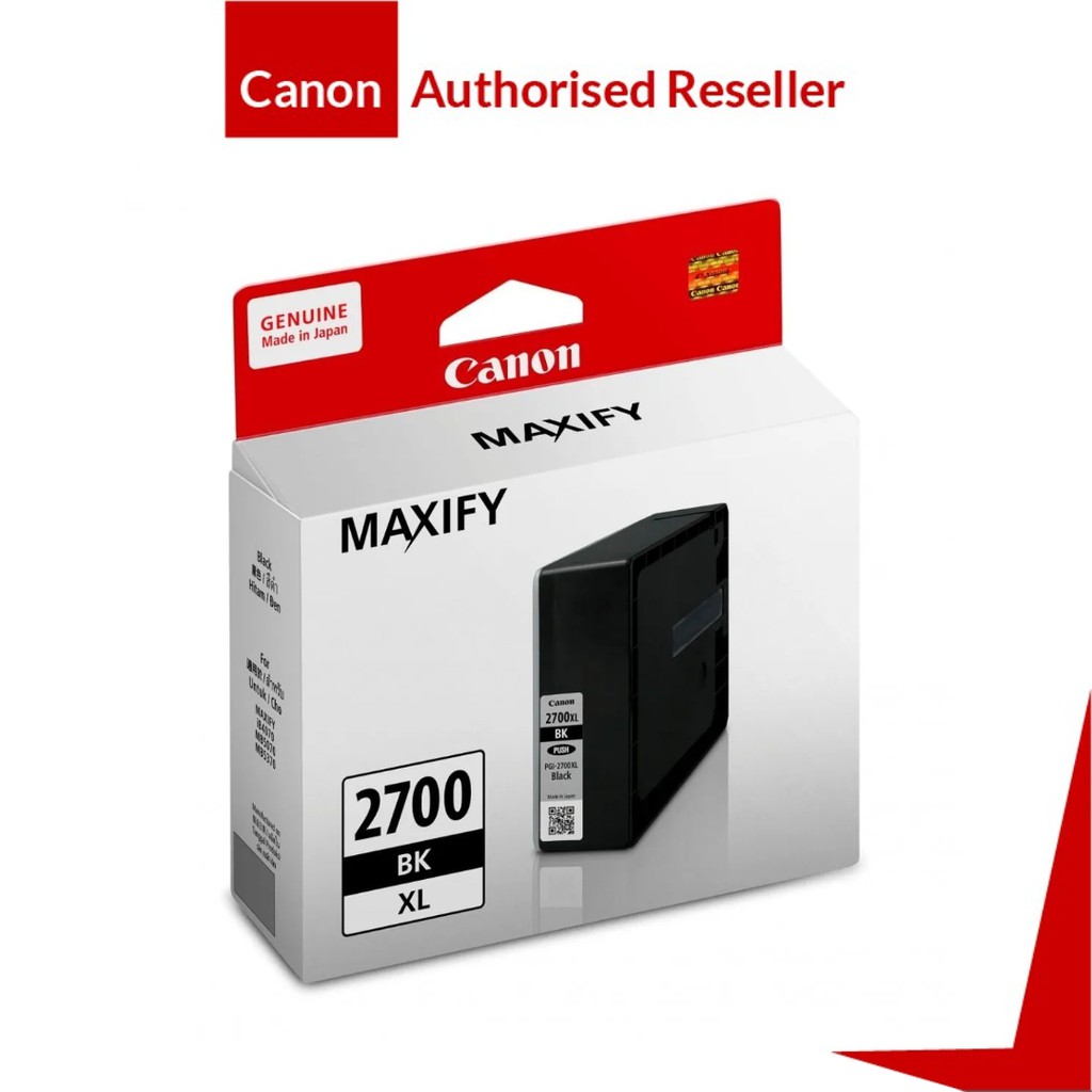 Canon PGI-2700XL Cartridge For MAXIFY iB4070/iB4170/MB5070/MB5170 ...
