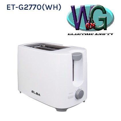 ELBA ELECTRIC BREAD TOASTER ET-G2770(WH) | Shopee Malaysia