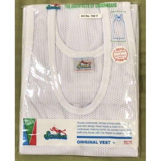 SINGLET SCUBA ORIGINAL 702V MEN'S WHITE | Shopee Malaysia