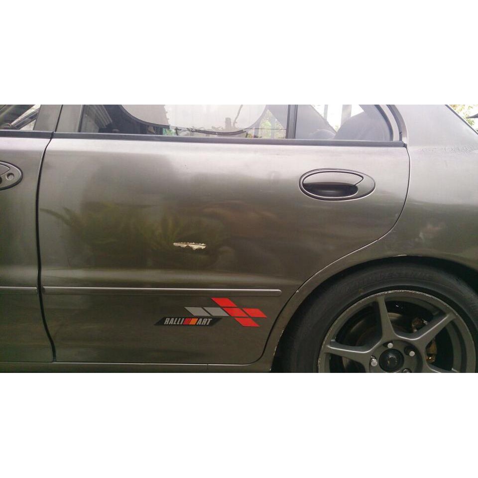 STICKER PROTON WIRA SATRIA RALLI ART WAJA LANCER MITSUBISHI EVO GSR ...