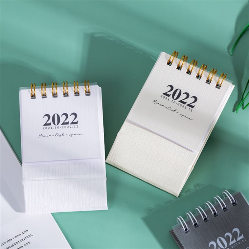 Creative Mini 2022 Calendar Portable Cute Desktop Small Desk Calendar ...