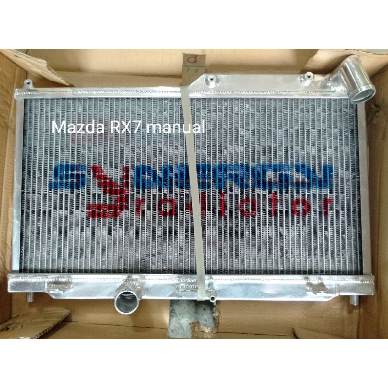 Mazda RX7 fd 3s 91-96 manual SYNERGY fully alloy radiator double layers ...