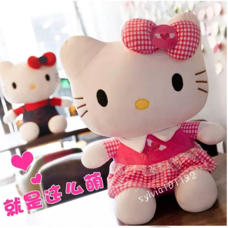 🔥READY STOCK🔥30/50/60CM Anak Patung Kucing Cat Hello Kitty Doll Soft ...