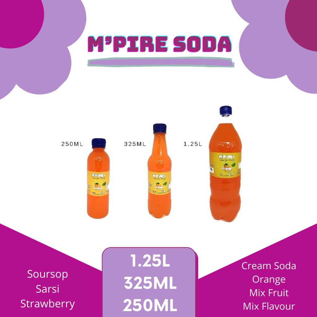 M'pire Soda (Air Berkarbonat) 1 Carton 325ML | Shopee Malaysia