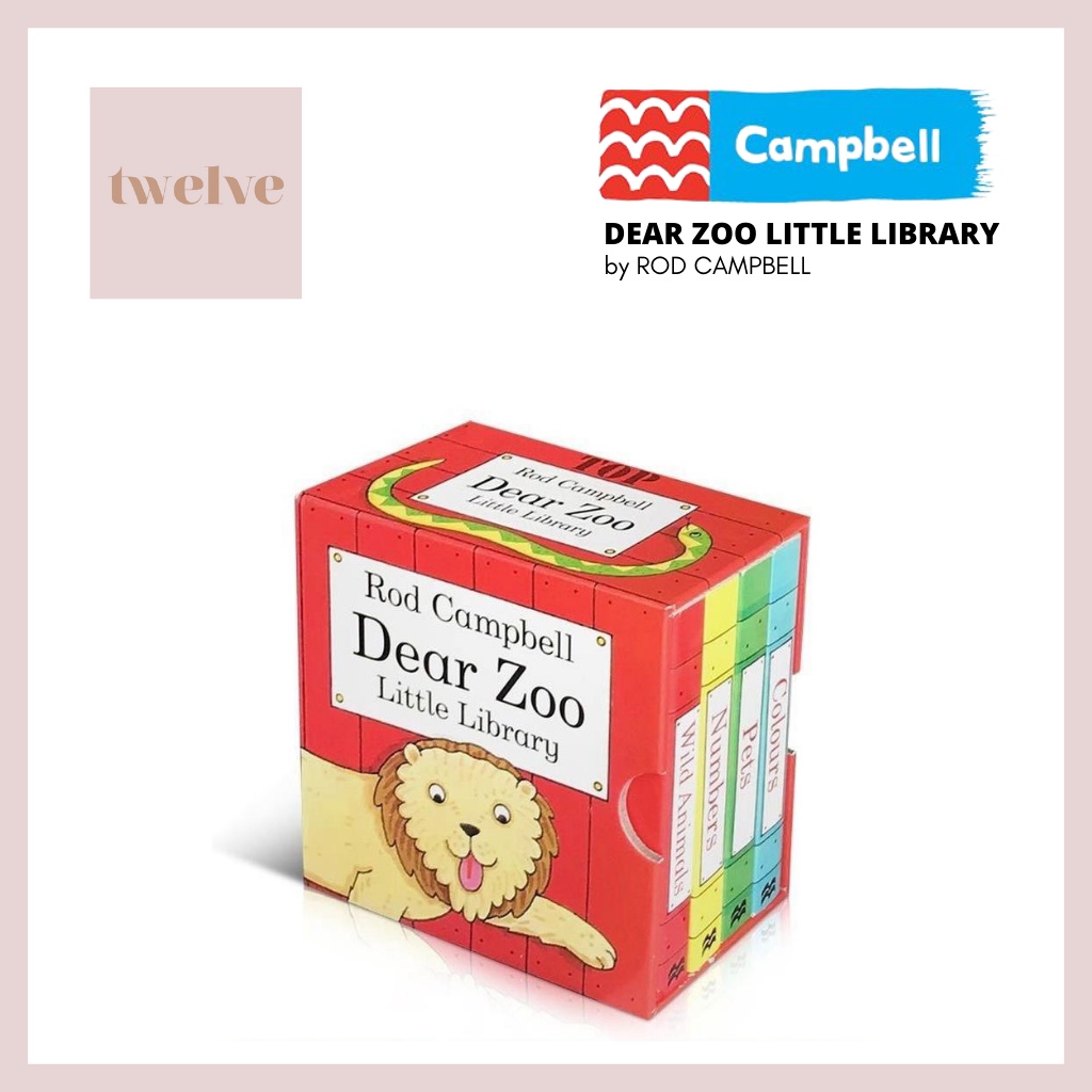 Dear Zoo Little Library l Board Book l by Rod Campbell | Shopee Malaysia