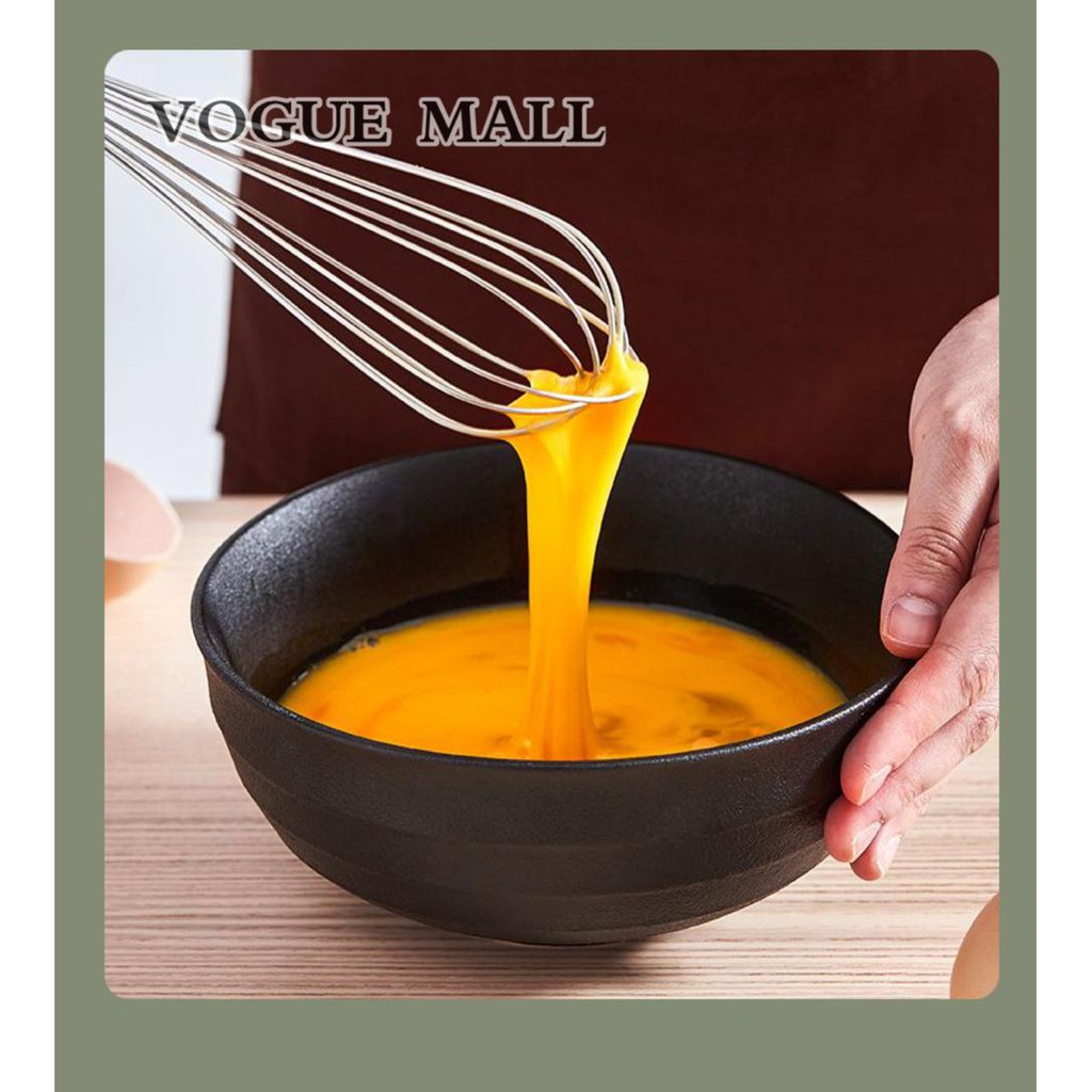 💕Malaysia Ready Stock💕 10 Inches Hand Stir Manual Stainless Steel Egg ...