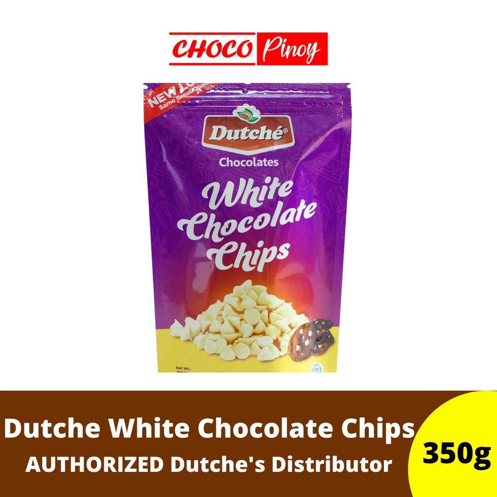 Dutche White Chocolate Chips 350 Grams | Shopee Malaysia
