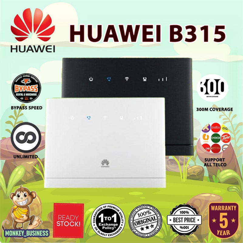 ⭐[First 20 set Offer]HUAWEI B315 B315S-936 MODIFIED CPE ROUTER 4G LTE ...