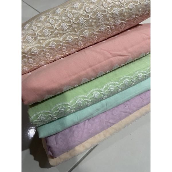 kain meter - COTTON SULAM POLKA | Shopee Malaysia