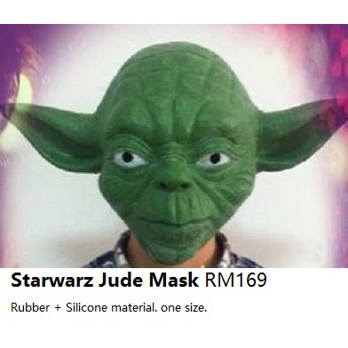 Starwar Jude Hood Mask Costume Cosplay Cold Hobby | Shopee Malaysia
