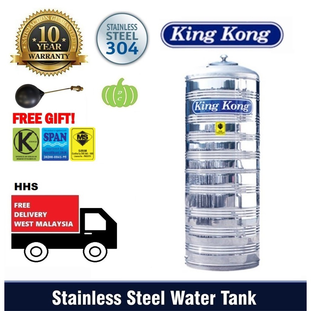 King Kong Stainless Steel Water Tank HHS Series(1500 - 5000 Litres ...