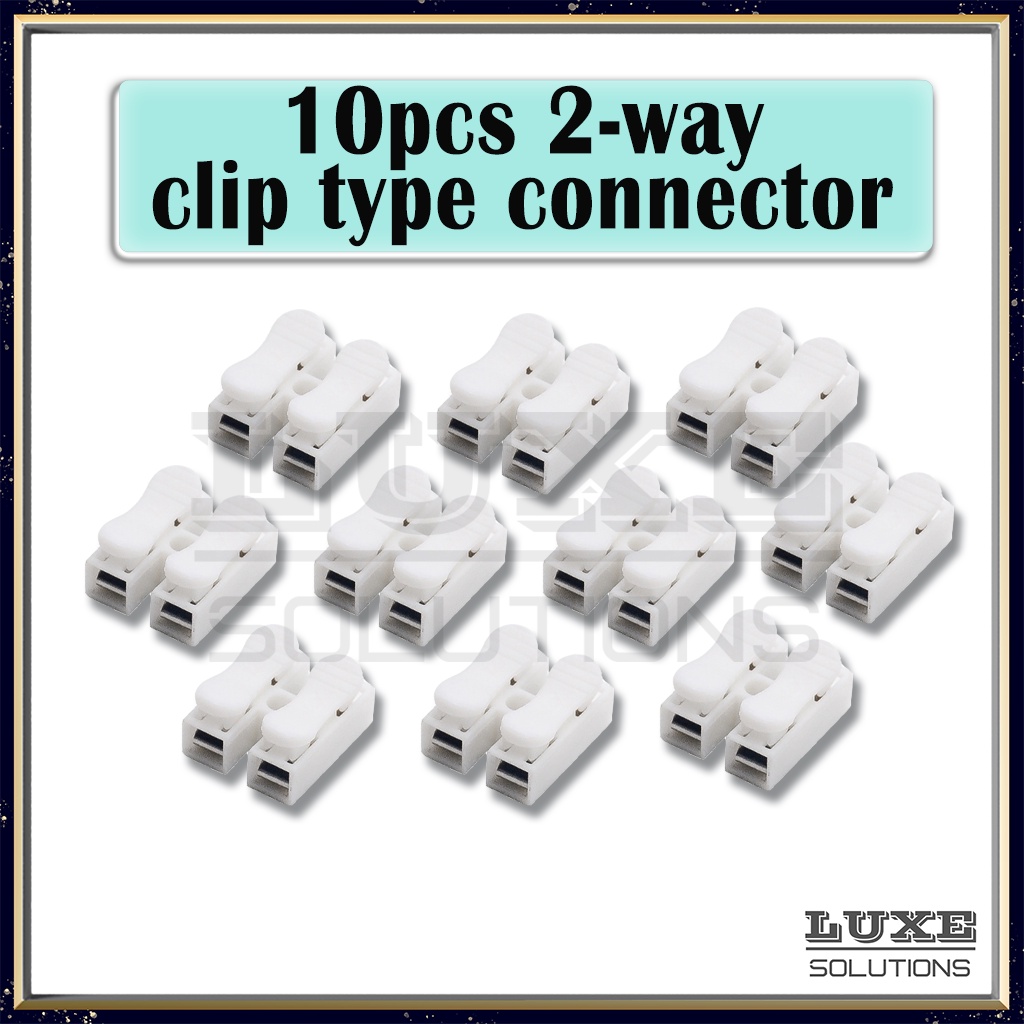 👍100% Copper👍 PVC Connector / Clip Type Connector for wiring & cable ...