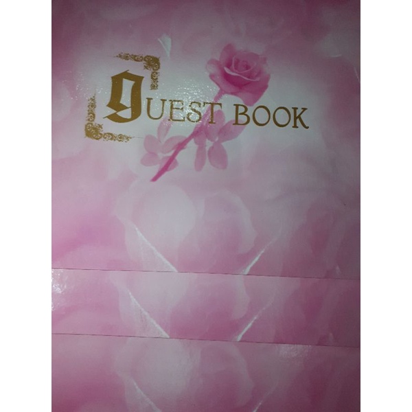 Custom wedding Guest book / wedding Guest book / wedding book. | Shopee ...