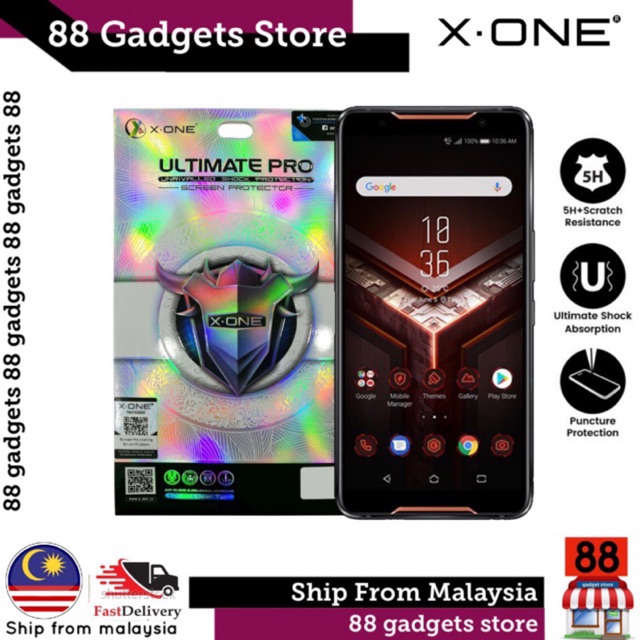 ROG Phone / ROG Phone 2 X.ONE Ultimate Pro Screen Protector rog2 rog1 | Shopee Malaysia