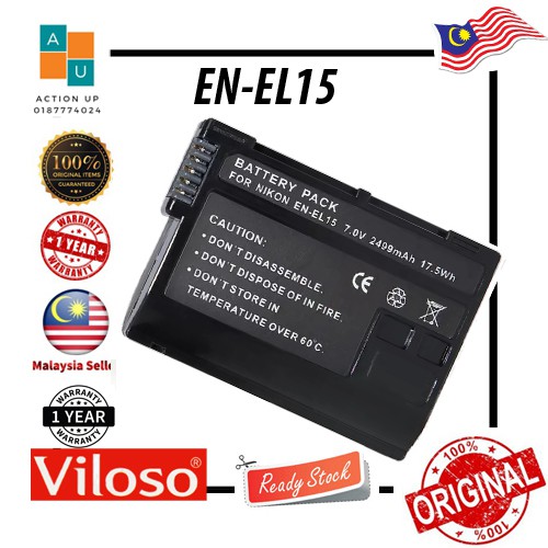 EN-EL15 Lithium-Ion Battery Pack For Nikon | Shopee Malaysia