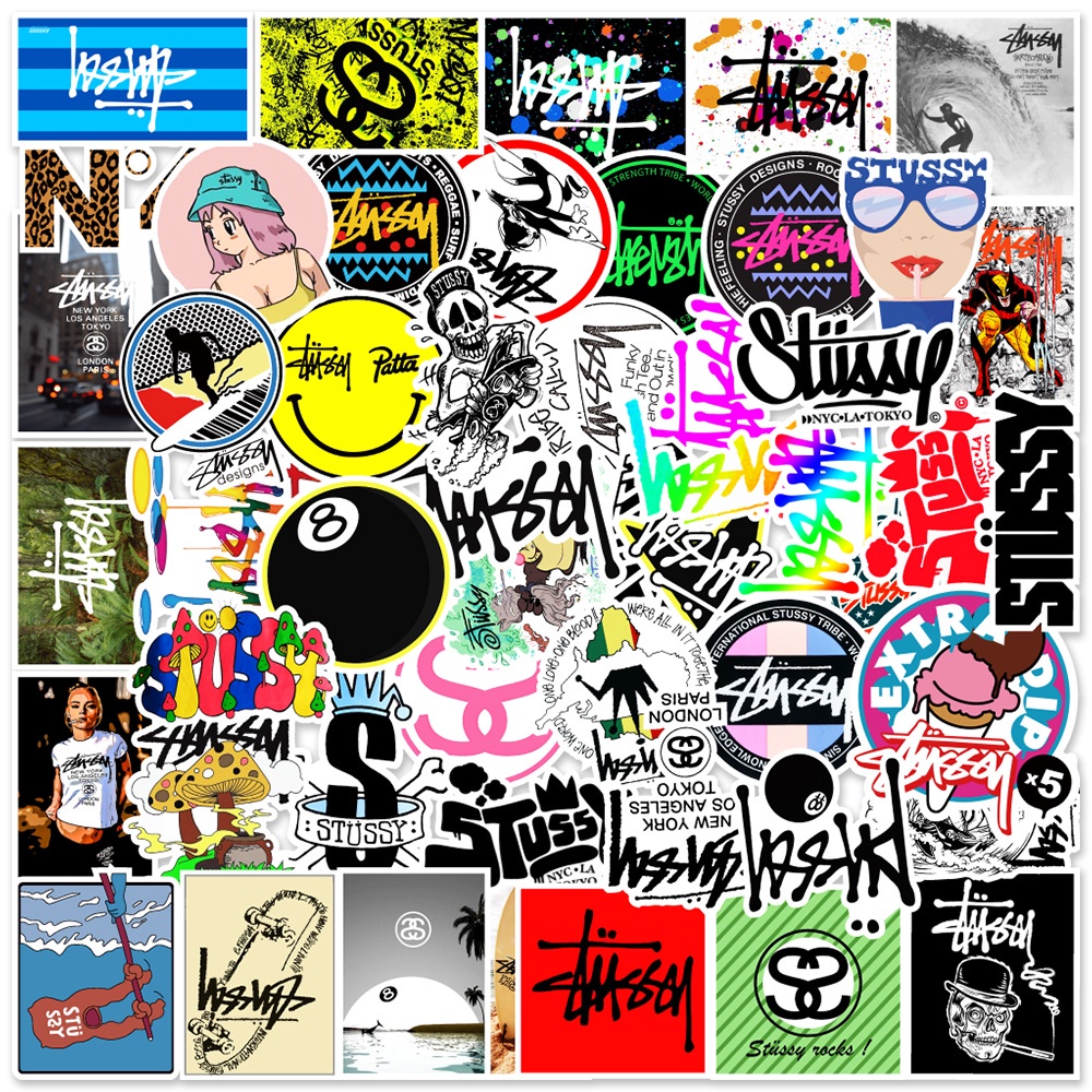Y&P| Street Fashion Stickes Waterproof Graffiti Stickers Pack, 50 pcs ...
