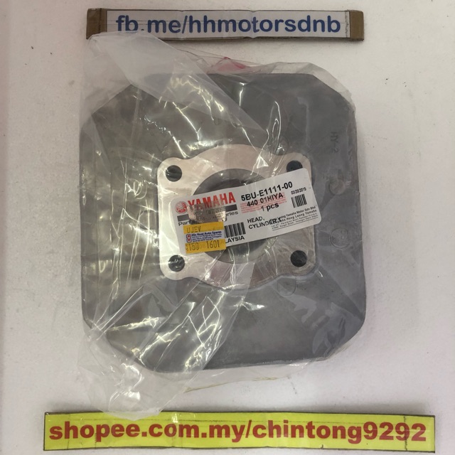Y125Z Y125 125Z CYLINDER HEAD ORIGINAL YAMAHA Std 57MM 60MM 5BU-F1111-00 | Shopee Malaysia