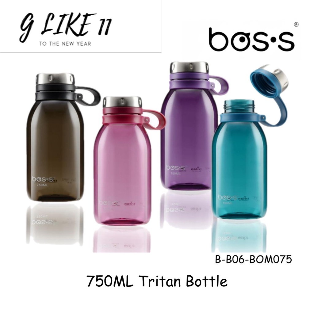 BOS'S Tritan Bottle/ Drinking Bottle/ Botol minuman/ Design Blank Drinking Bottle With Straw BOS ...
