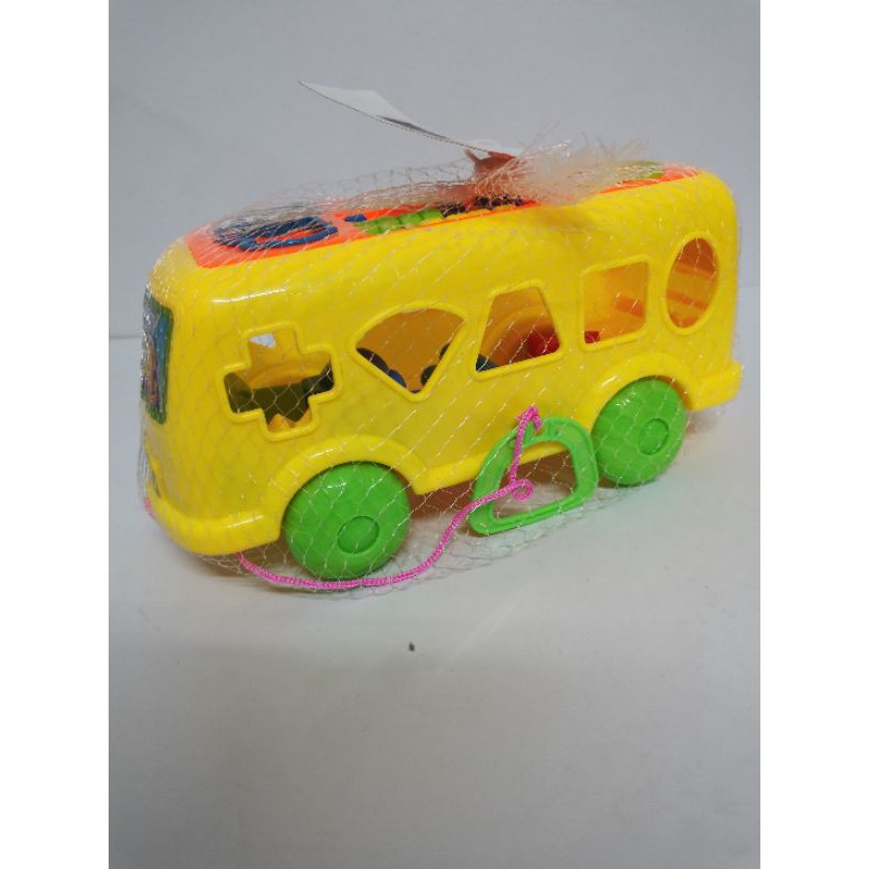 Ready stock!! Kids early educational shape bus. | Shopee Malaysia