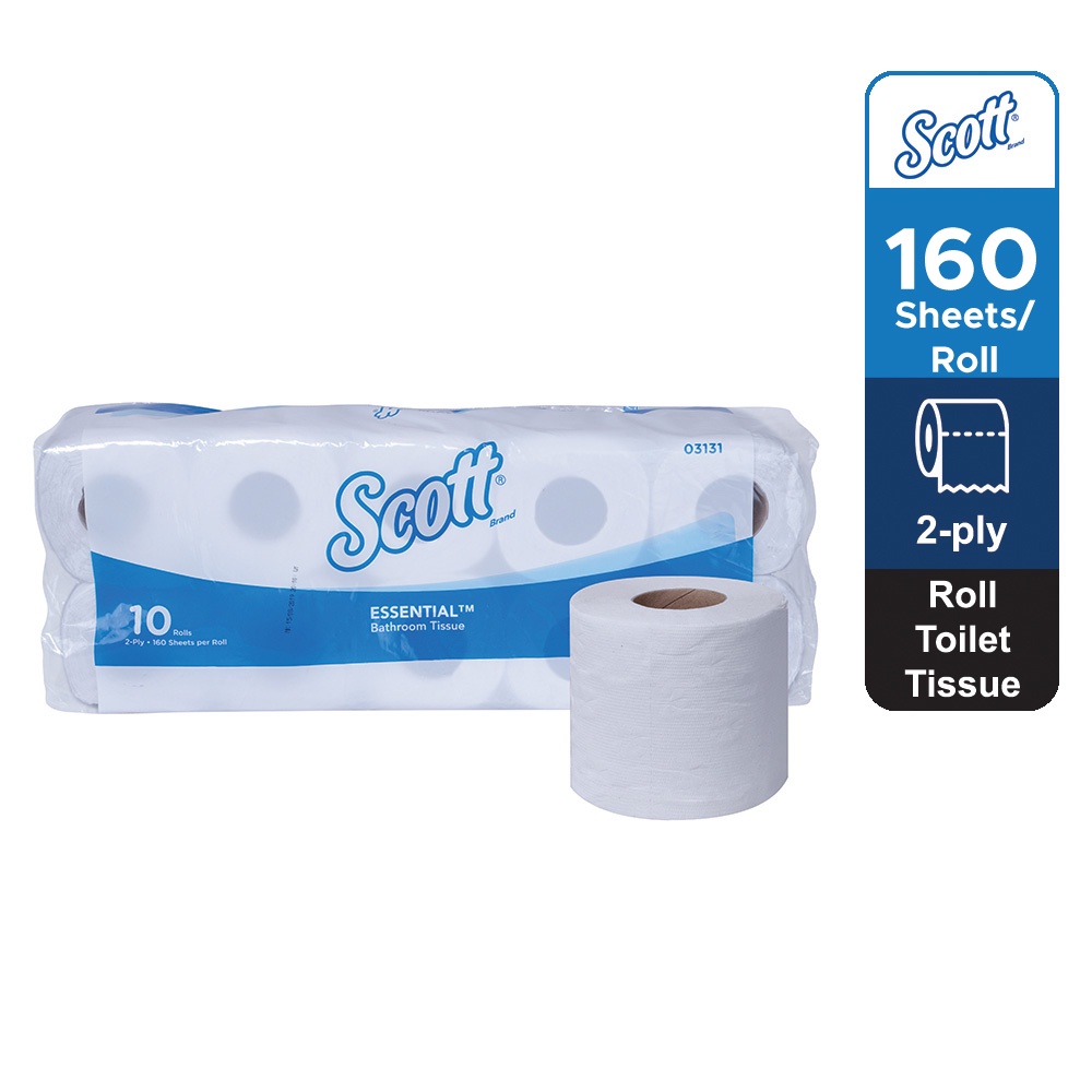 [Ready Stock] Scott Essential Standard Roll Toilet Tissue gulung tisu 2 ...