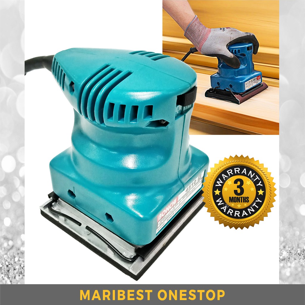 BONCHI-4510 Finishing Orbital Sander Machine Electric Polisher For ...