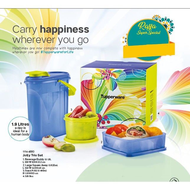 Jolly Trio Set (3) + GIFT BOX | Shopee Malaysia