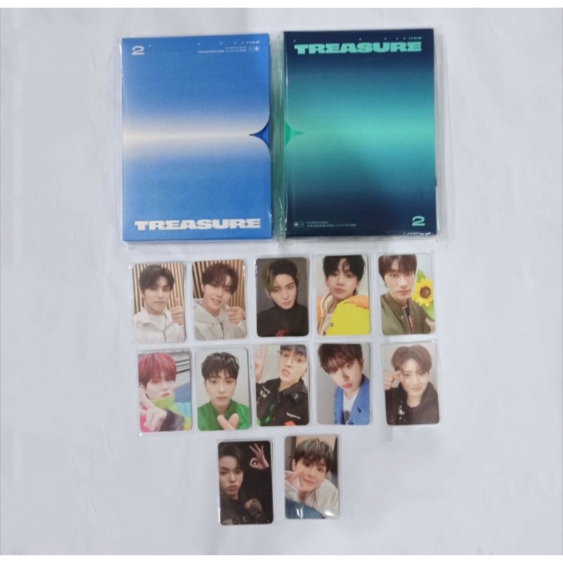 (KTOWN4U/ALADIN/YG SELECT) TREASURE - 1st MINI ALBUM [THE SECOND STEP : CHAPTER ONE PHOTOBOOK ...