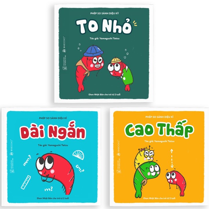 Book - Japanese Ehon - Combo of 3 Magical Comparison books - For ...