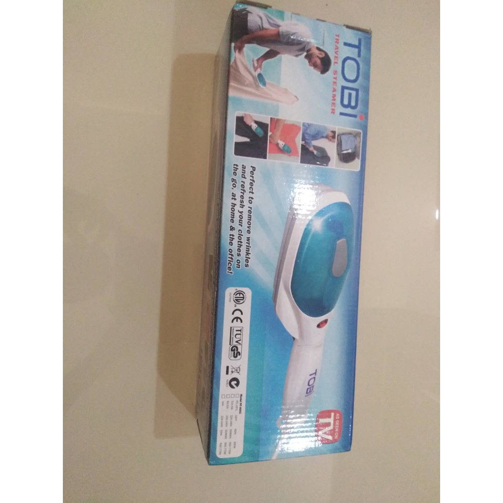Original TOBI portable handheld travel steamer iron (Ready Stock ...