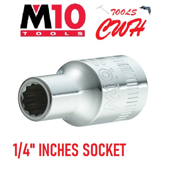 004-001-xxxx SIZE FROM 5/32"-1/2" M10 / YATO 1/4" INCHES AF SOCKET NUT ...